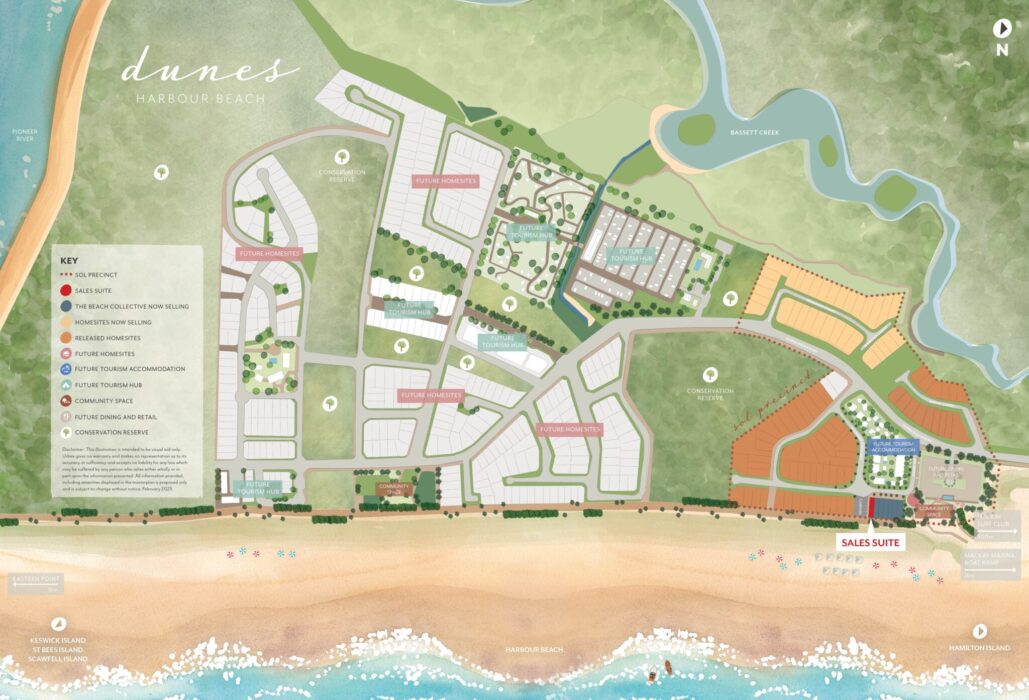 Beachside Masterplan - Dunes Harbour Beach
